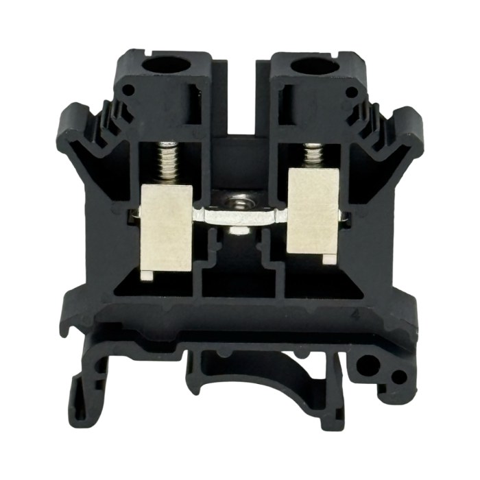 SEP SRK-6-BL | Zwarte rijgklem 6mm2 | DIN-rail klem | Snel en veilig ...